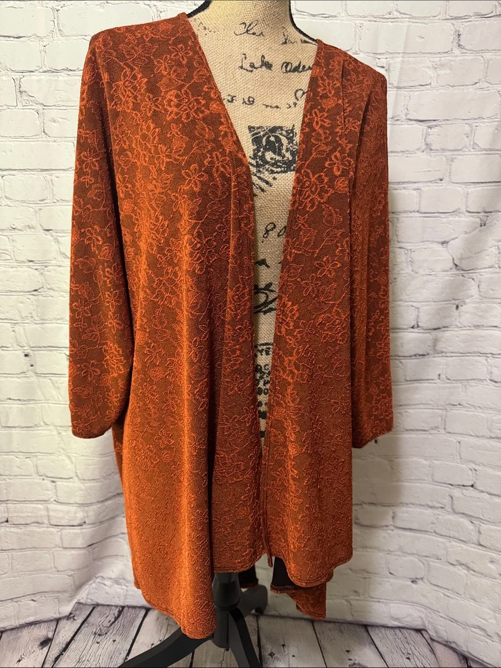 LuLaRoe | Sweaters | Work Once Lularoe L 82 Shirley Open Cardi ...